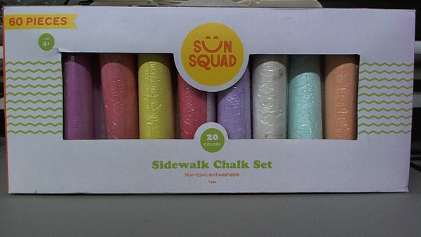 60 Piece Sidewalk Chalk Set (100 Tokens) – Sylvan Learning Red Deer ...
